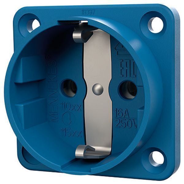 MENNEKES 11511 Anbaudose SCHUKO blau 16A2p+E 230V - UNI ELEKTRO Online-Shop